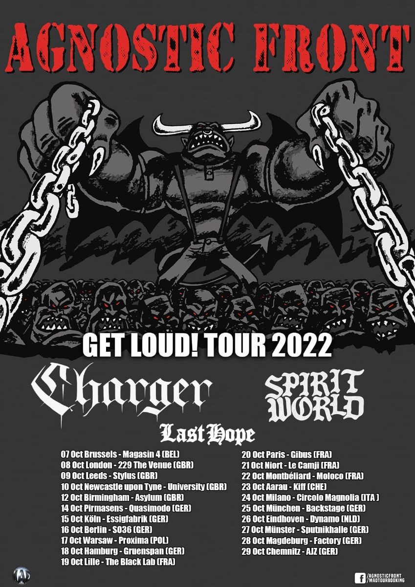 NYHC legends Agnostic Front head to the UK | The Midlands Rocks